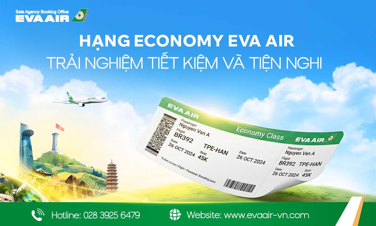 Hạng Economy Eva Air Trải Nghiệm Tiết Kiệm Và Tiện Nghi